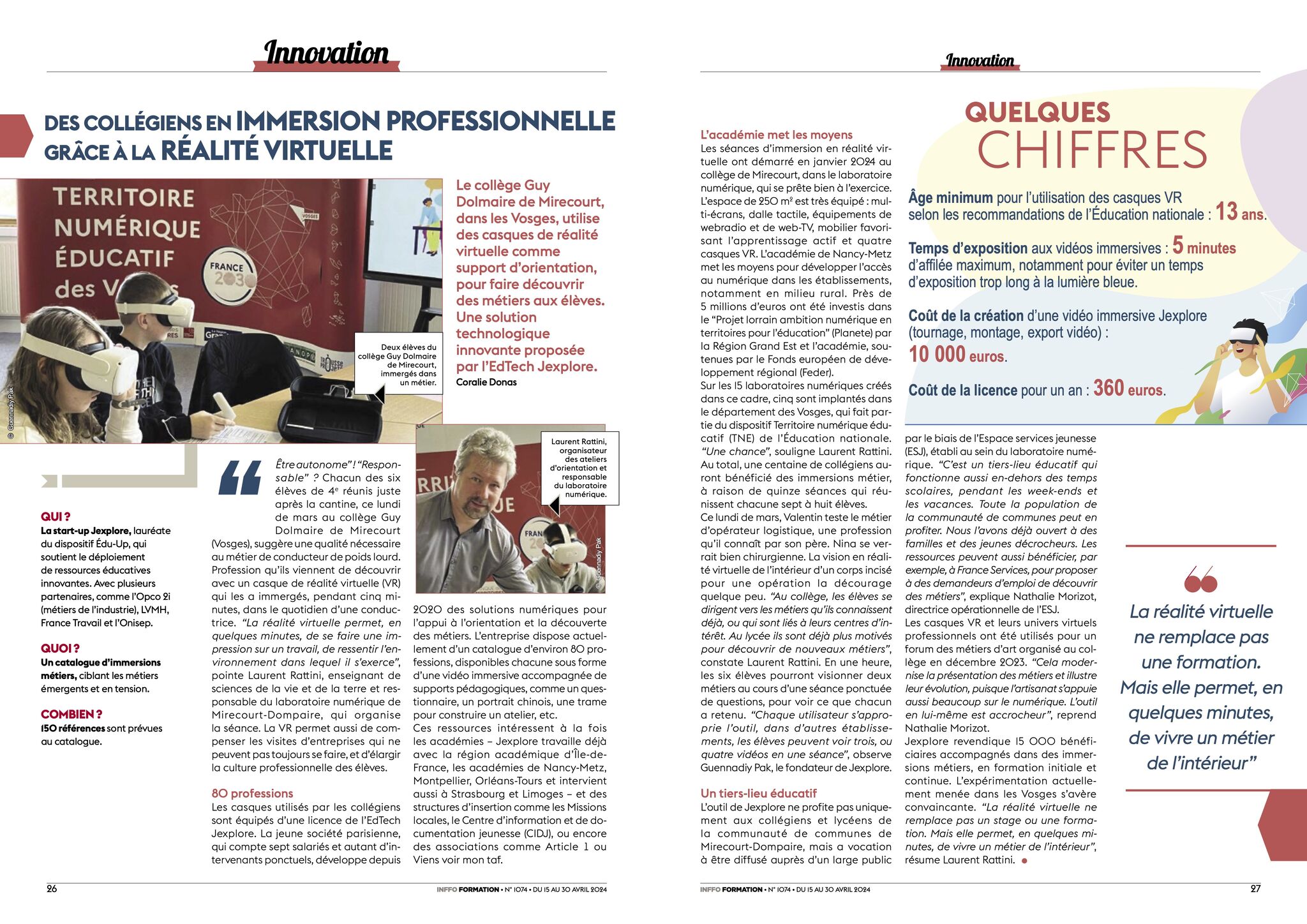 Découverte des metiers - Espaces Services Jeunesse