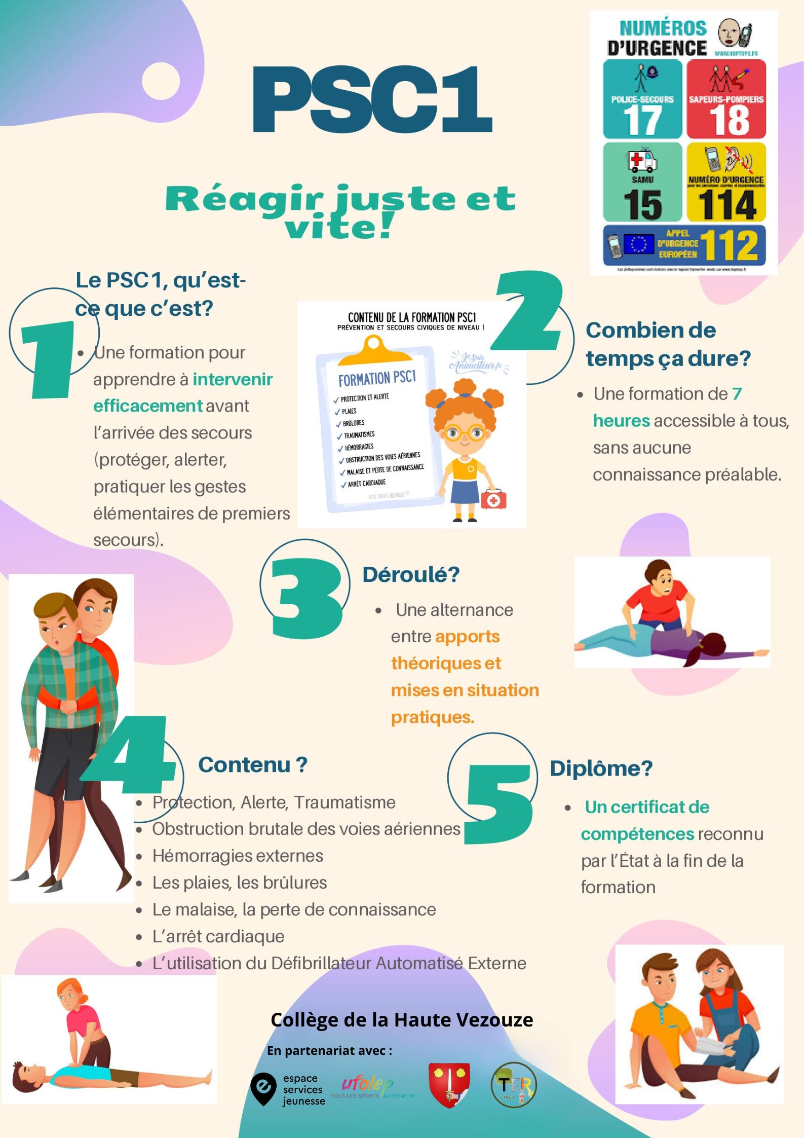 PSC1 - Espaces Services Jeunesse